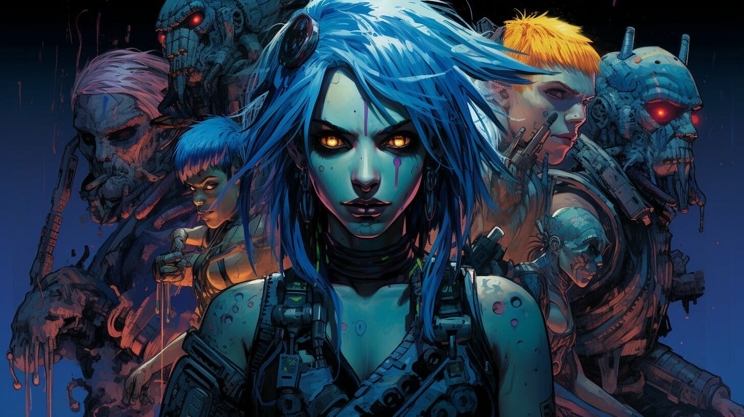 Meet Your Favorite Blue Hair One Piece Characters Today!